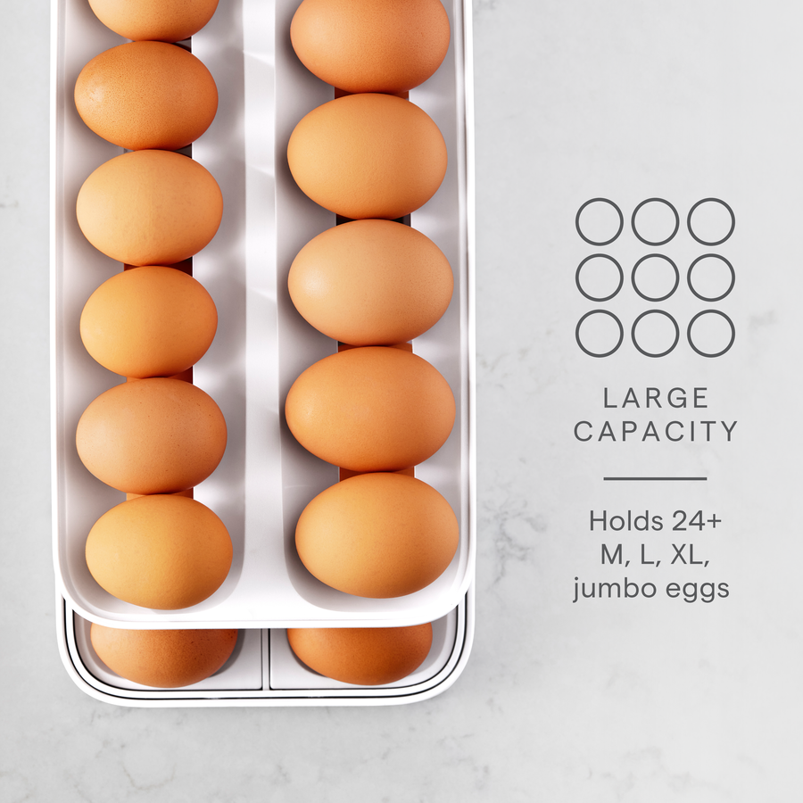 YouCopia – RollDown® Egg Dispenser, Double-Track