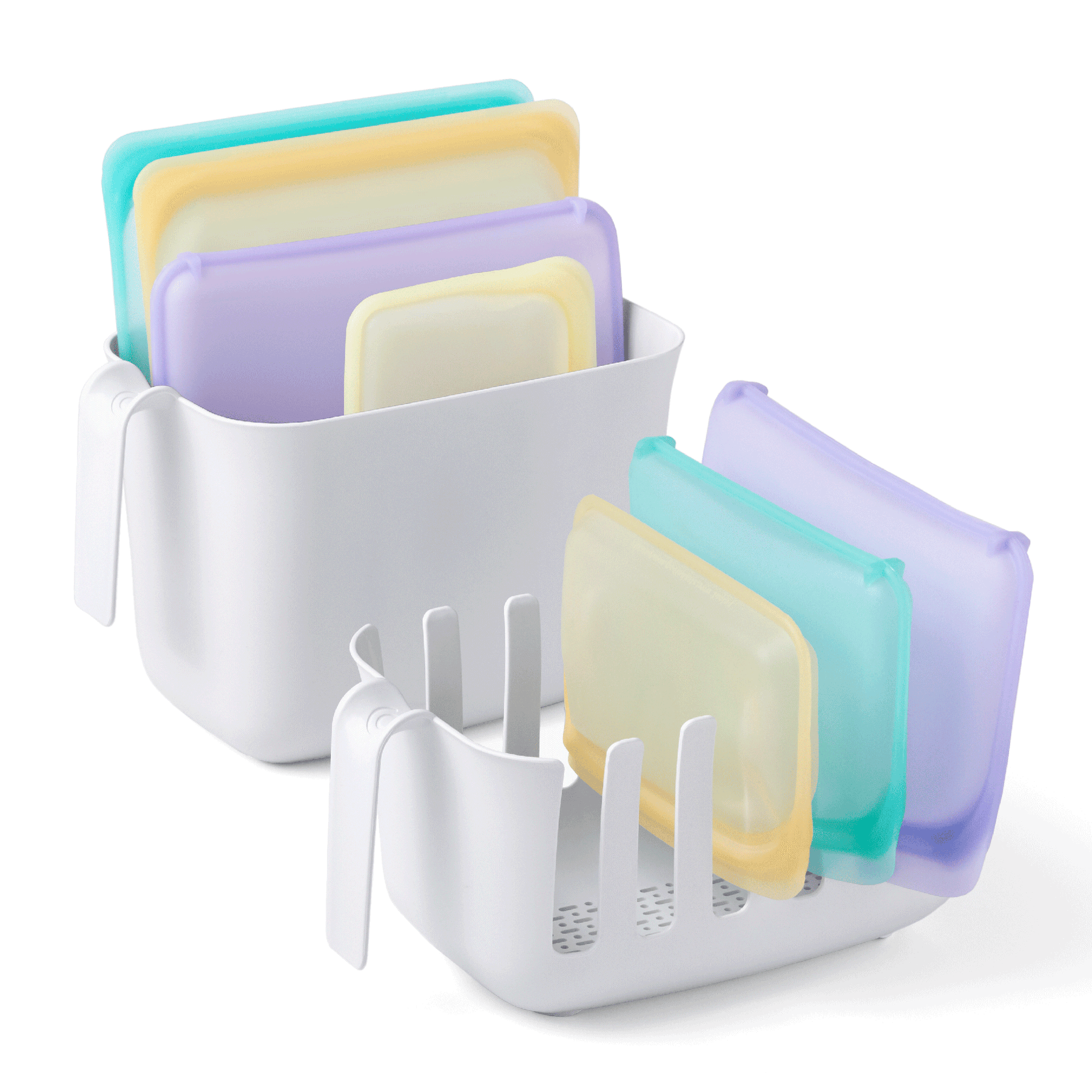 Dry+Store™ Bag Drying Rack and Bin Set – YouCopia