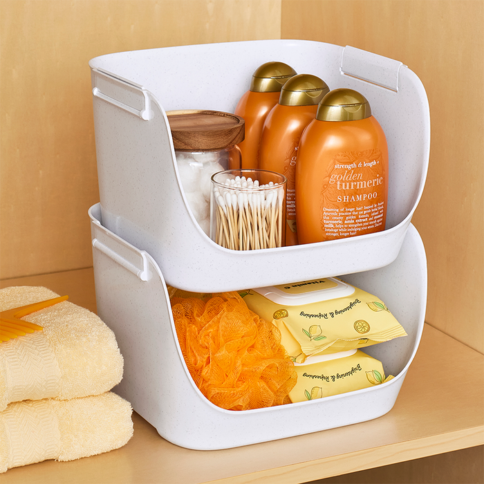 ShelfBin™ Stacking Pantry Bins, 2-Pack – YouCopia