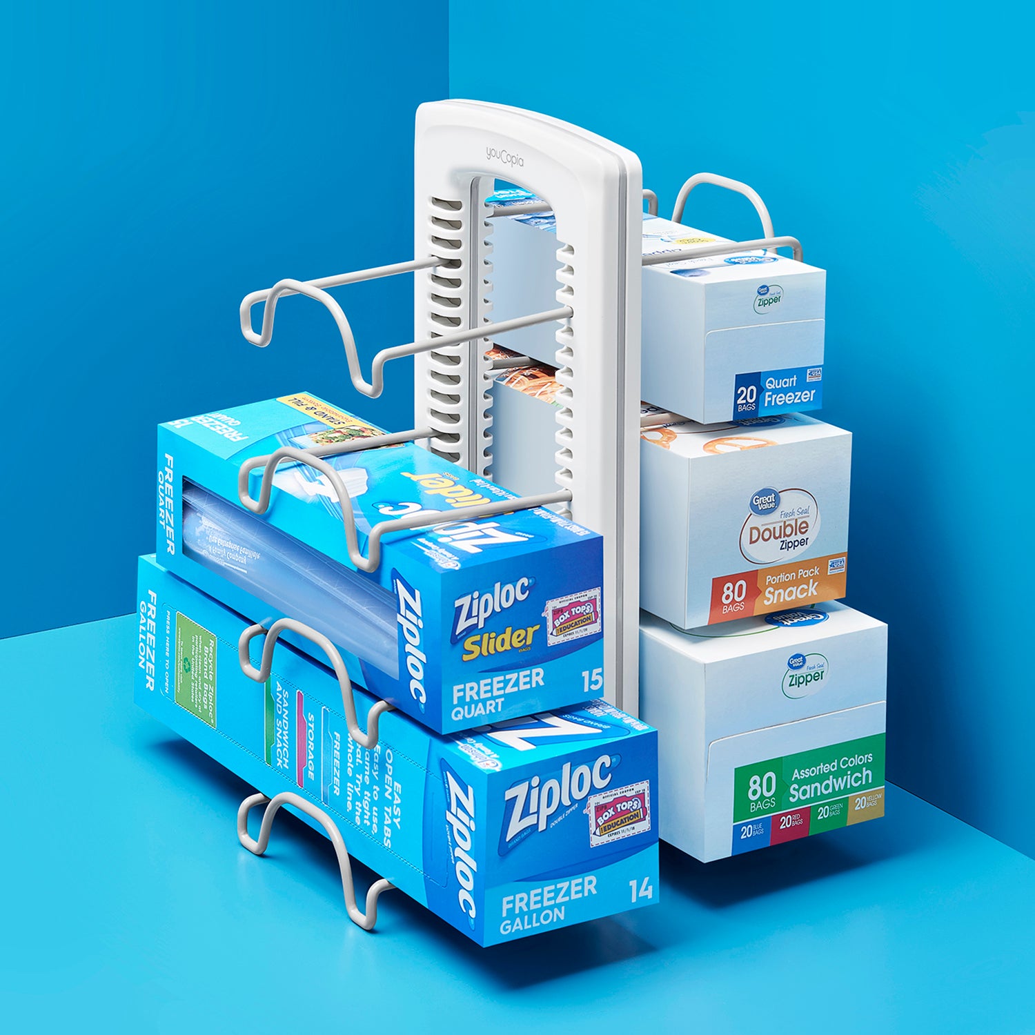 YouCopia – WrapStand® Kitchen Wrap Foil and Bag Caddy